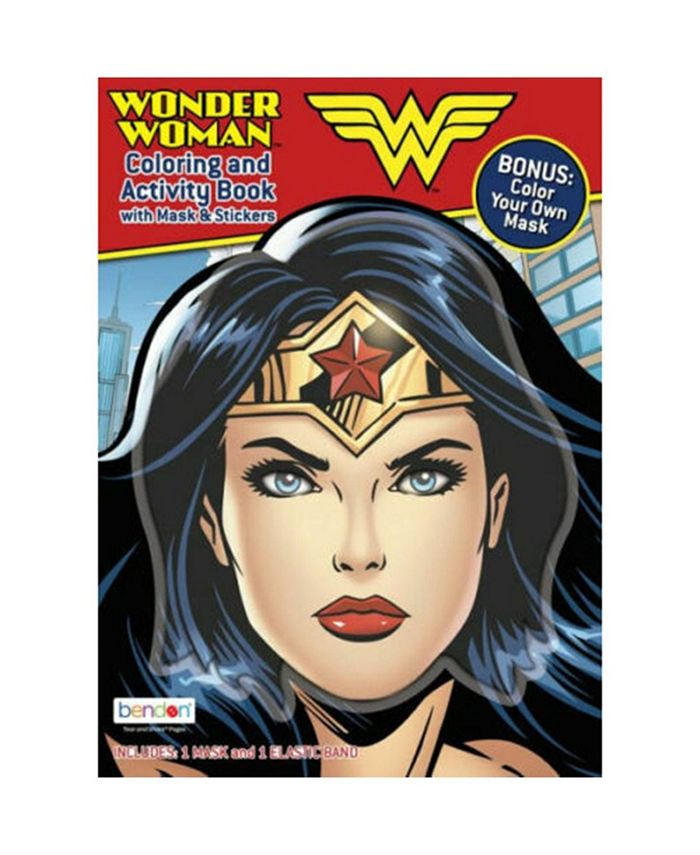 Bendon Wonder Woman Coloring And Activity Book - Macy's