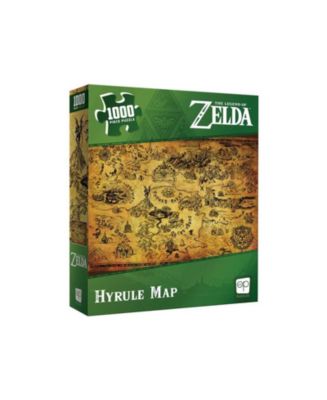 USAopoly Legend Of Zelda Hyrule Map 1000 Piece Puzzle - Macy's