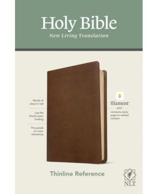 NLT Thinline Reference Bible, Filament-Enabled Edition (Red Letter ...