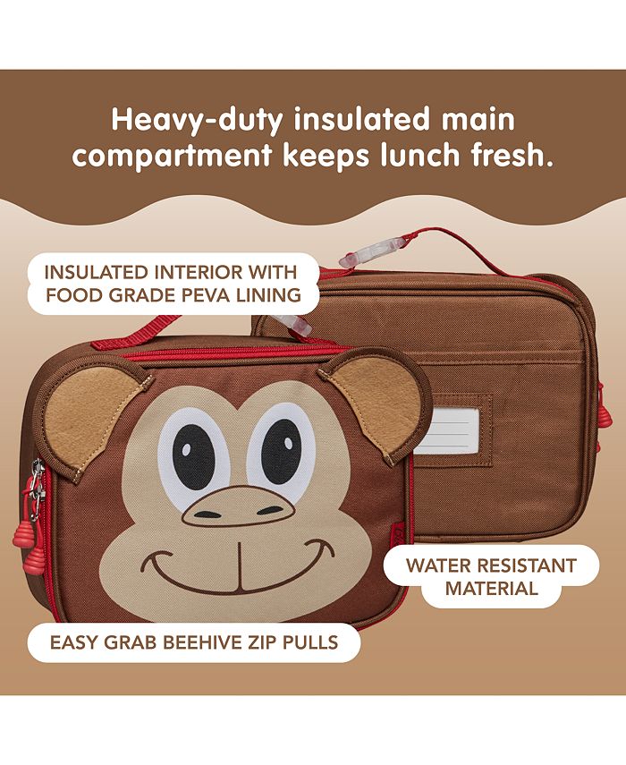Bixbee Monkey Lunchbox - Macy's