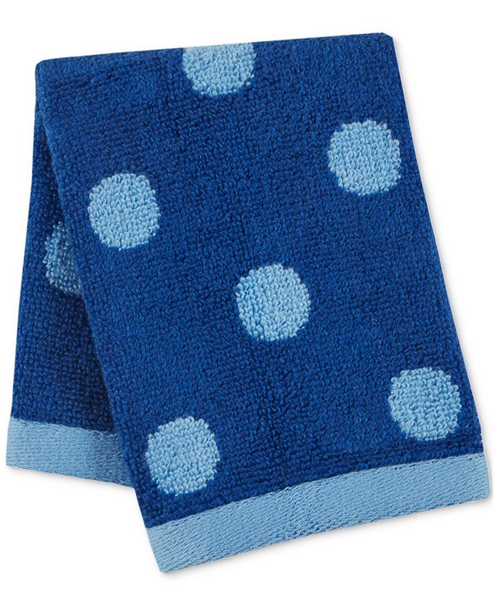 Charter Club Kids Reversible Dot 4-Pc. Washcloth Bundle, Created for ...