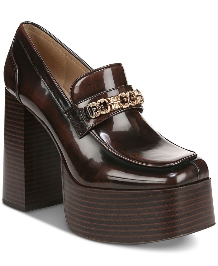 Sam Edelman Women's Rowe High Platform Tailored Loafers - Macy's