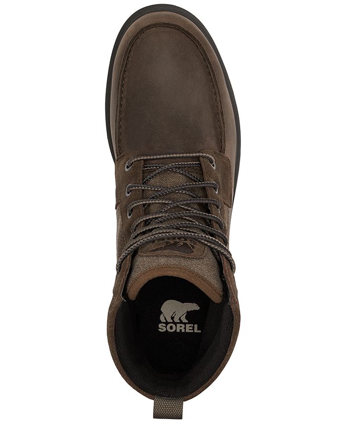 Sorel Men's Carson Moc-Toe Waterproof Boot - Macy's