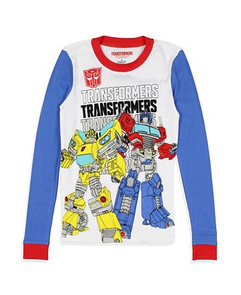 Transformers Boys Optimus Prime And Bumblebee Characters Logo Sleep ...