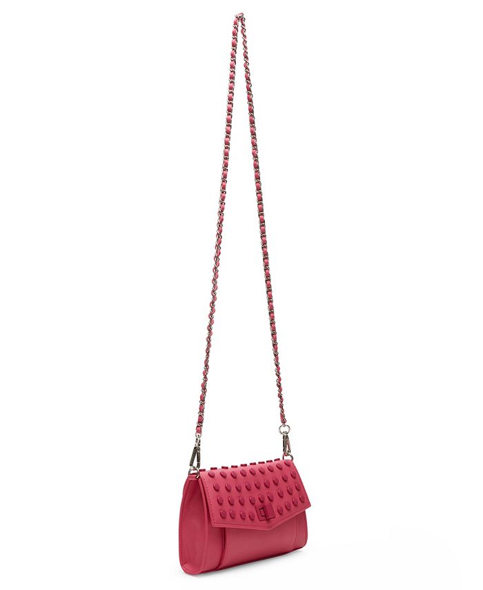 Steve Madden Aidan Battery Stud Flap Crossbody - Macy's