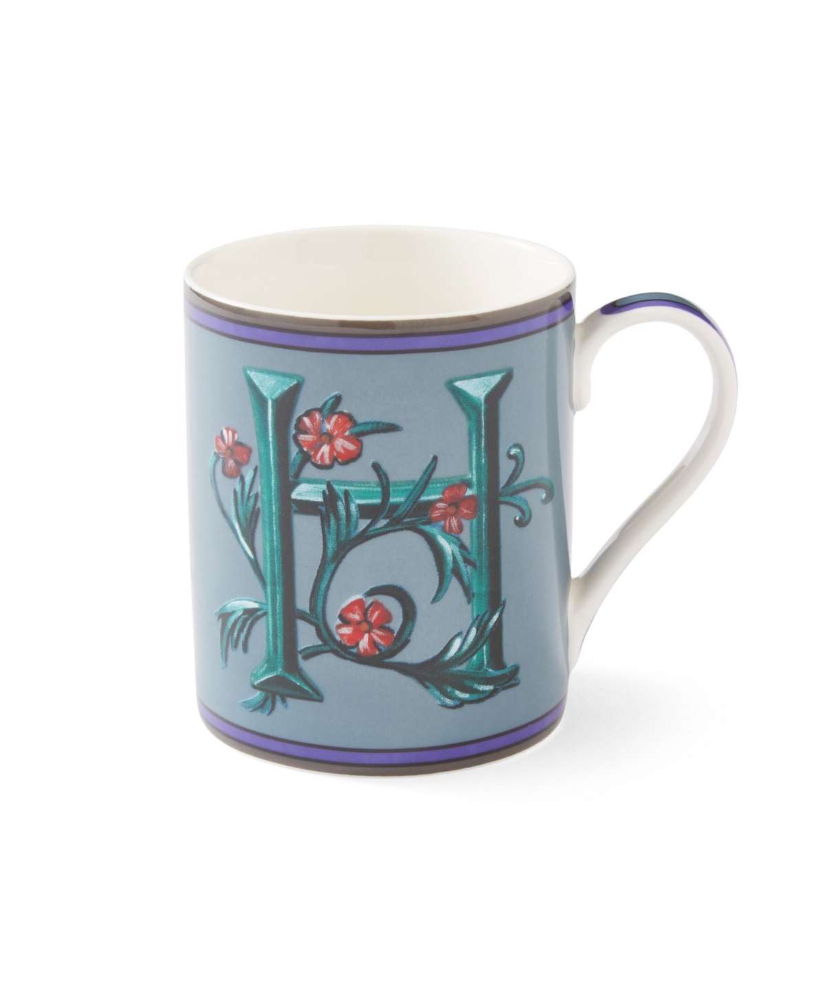 Click here for Kit Kemp for Spode Alphabet Mug  12 oz - H prices