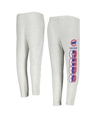 Outerstuff Big Boys Ash Chicago Cubs Game Time Fleece Pants - Macy's