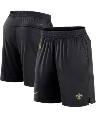 Men's Nike Black New Orleans Saints Sideline Performance Shorts - Macy's