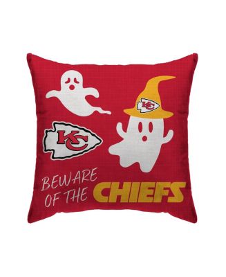 Kansas City Chiefs 20'' x 20'' Spooky Ghost Pillow Cover - Macy's