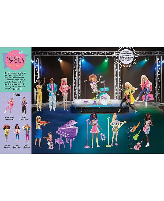 Barnes & Noble Barbie- Super Sticker Book- Through the Decades by ...