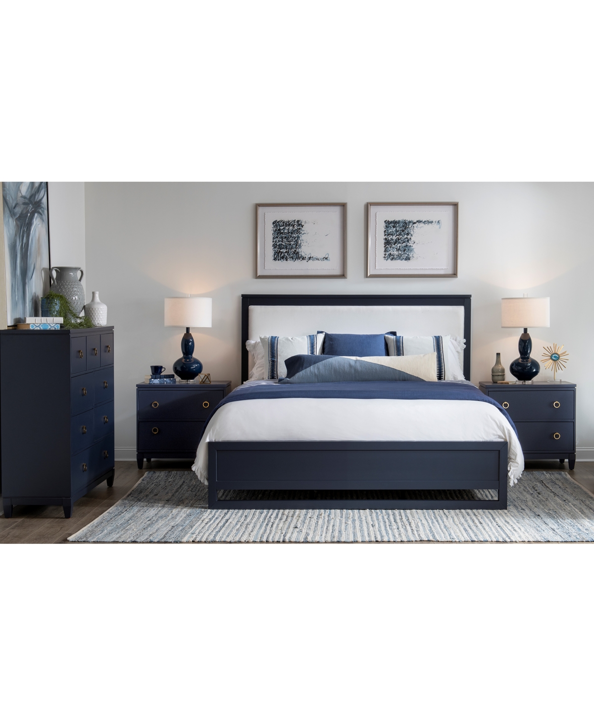 Click here for Summerland 3pc Bedroom Set (Queen Upholstered Bed... prices