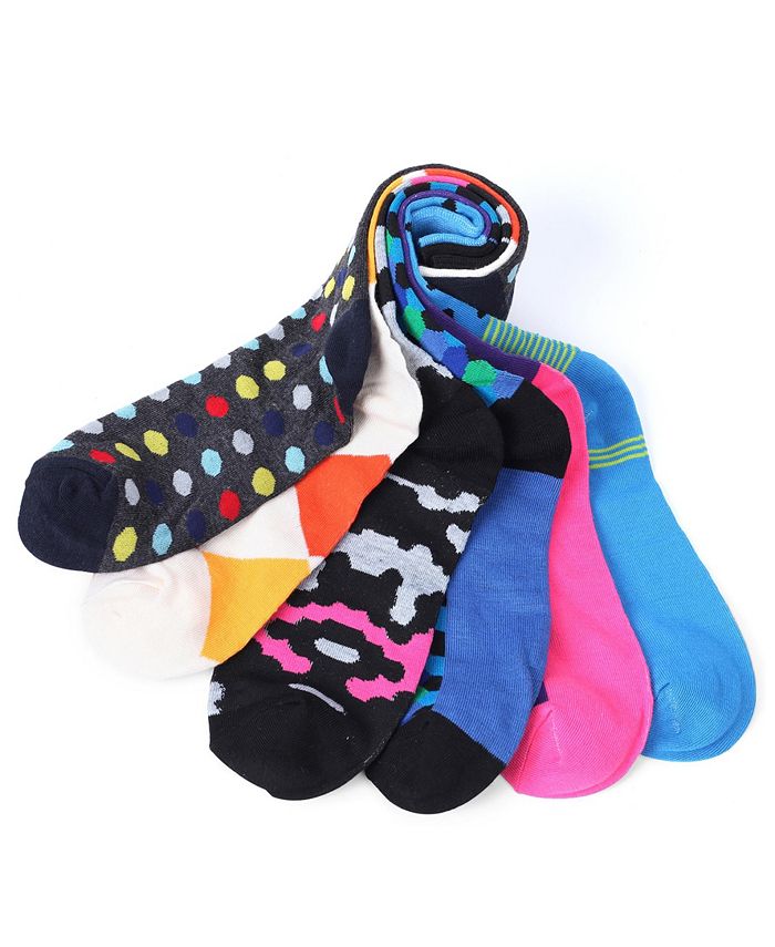 Gallery Seven Men's Chic Colorful Dress Socks 6 Pack - Macy's