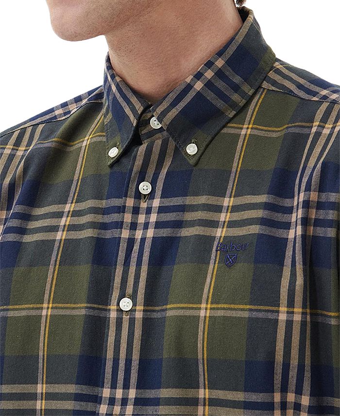 Barbour Men's Edgar Plaid Tailored Shirt - Macy's