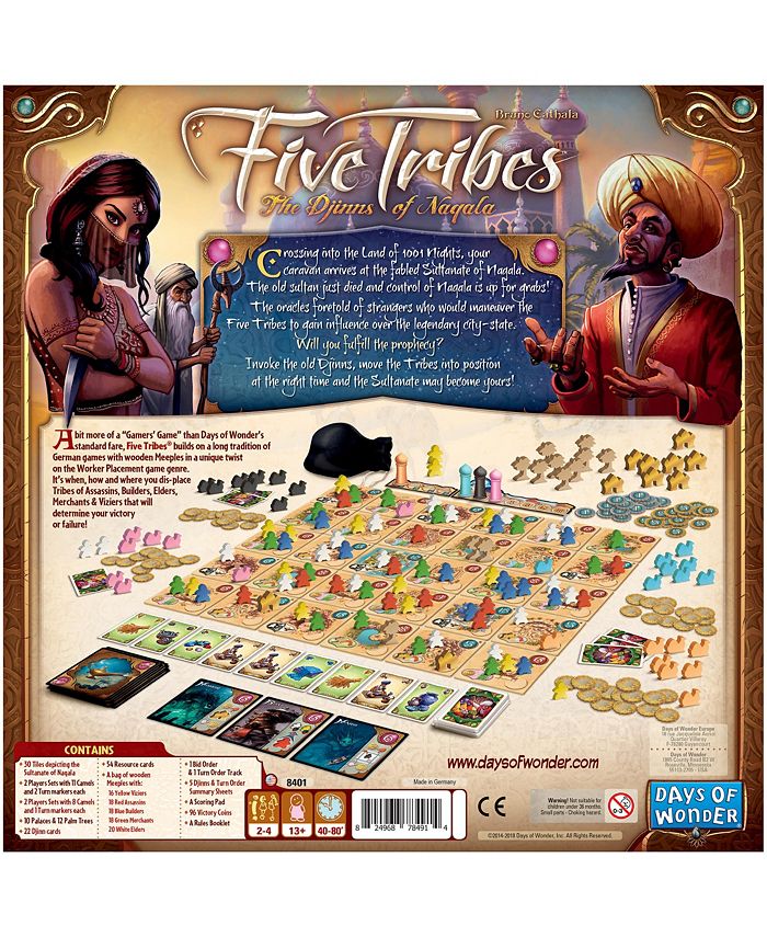 Asmodee North America, Inc. Days of Wonder Five Tribes Board Game - Macy's