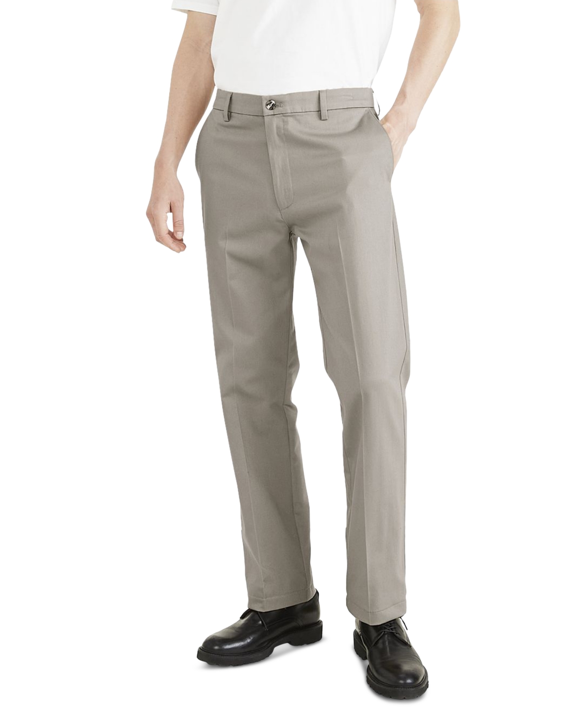 Click here for Dockers Mens Signature Classic Fit Iron Free Khaki... prices