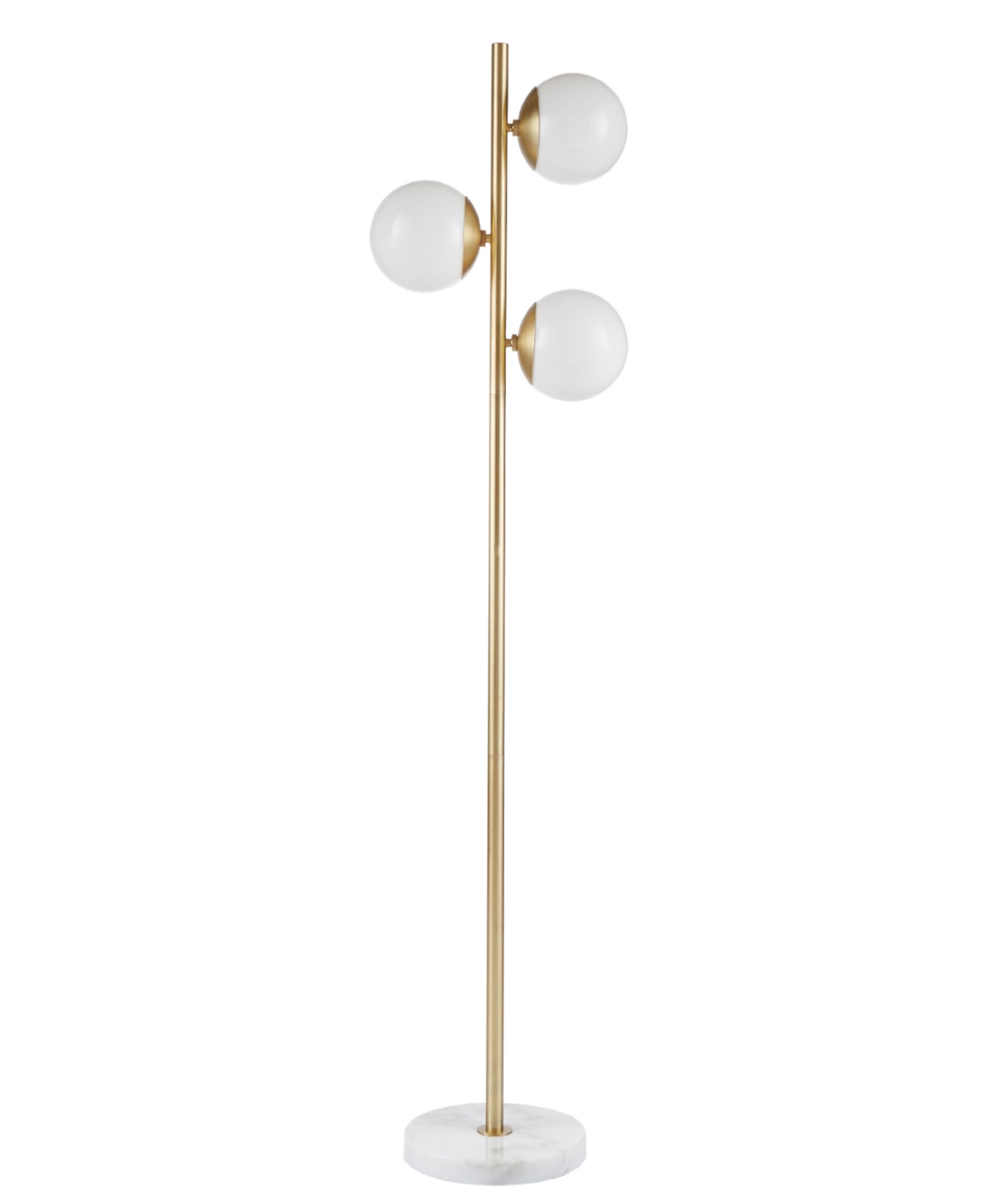 Click here for Ink+Ivy Holloway 3-Globe Light Floor Lamp with Mar... prices