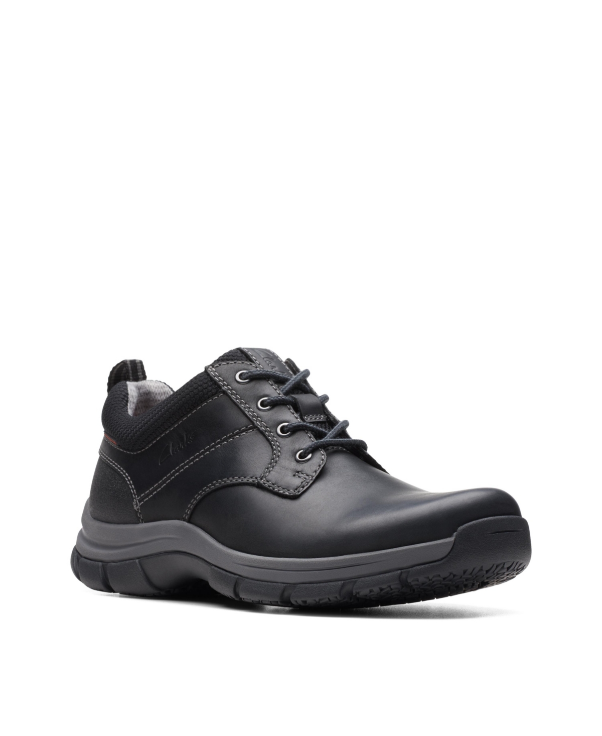 Click here for Clarks Mens Collection Walpath Leather Low Top Lac... prices