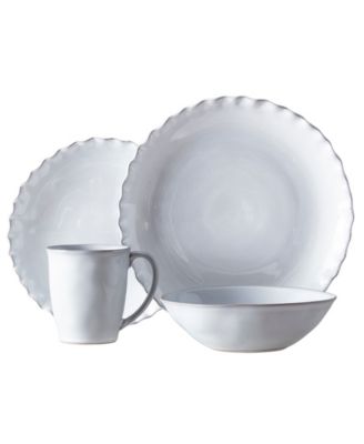 Fortessa Nosse Complements Stone 16 Pc. Dinnerware Set, Service for 4 ...