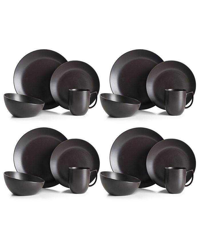 Nambé Orbit 16 Piece Dinnerware Set, Service for 4 - Macy's