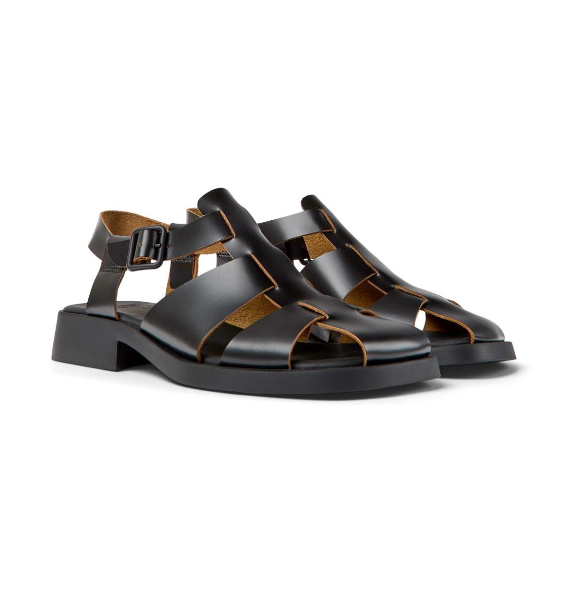 Click here for Camper Womens Dana Sandals - Black prices