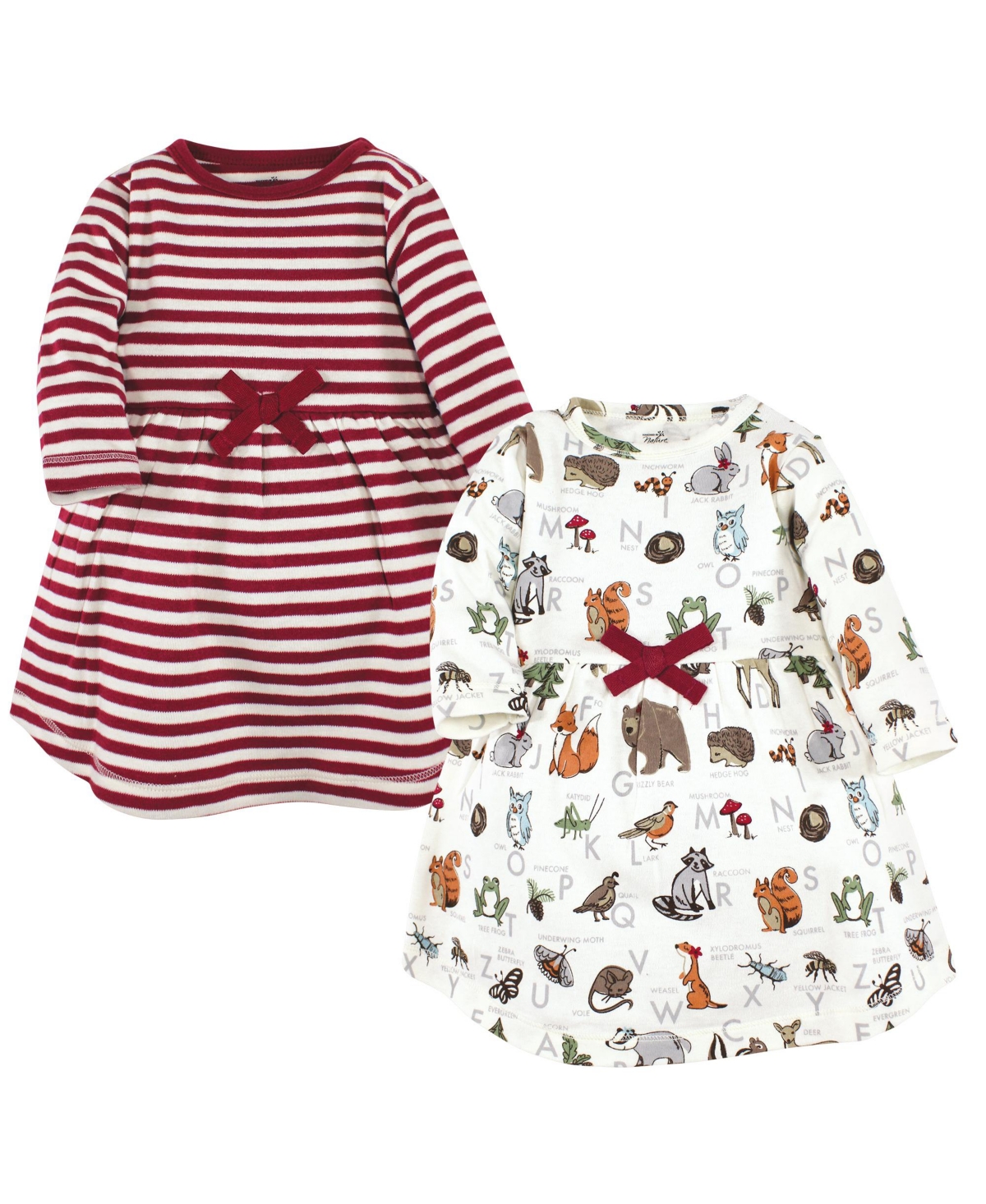 Click here for Touched by Nature Baby Girls 2Pk Long Sleeve Natur... prices