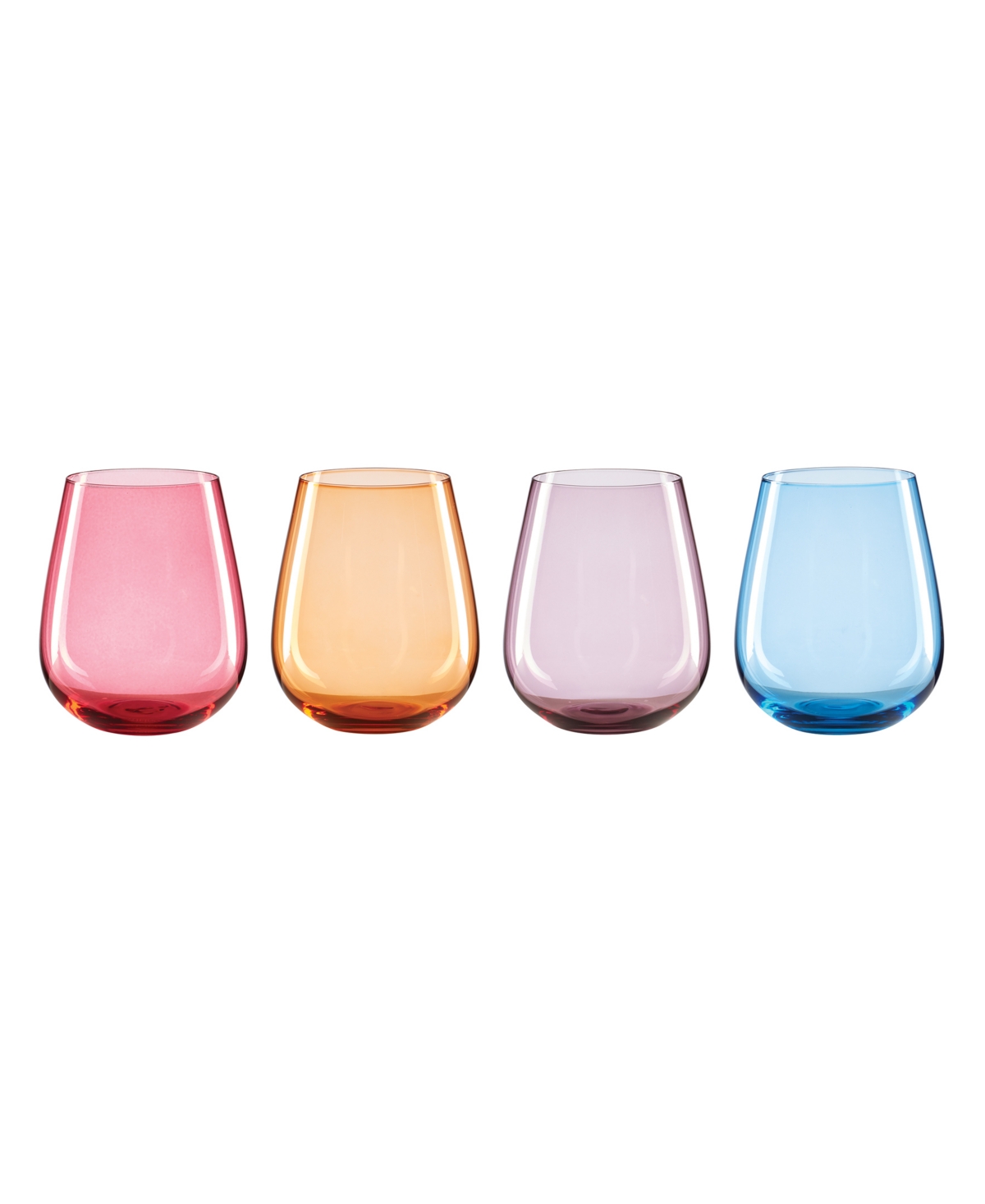 Click here for Oneida True Colors Stemless Wine Glasses  Set of 4... prices