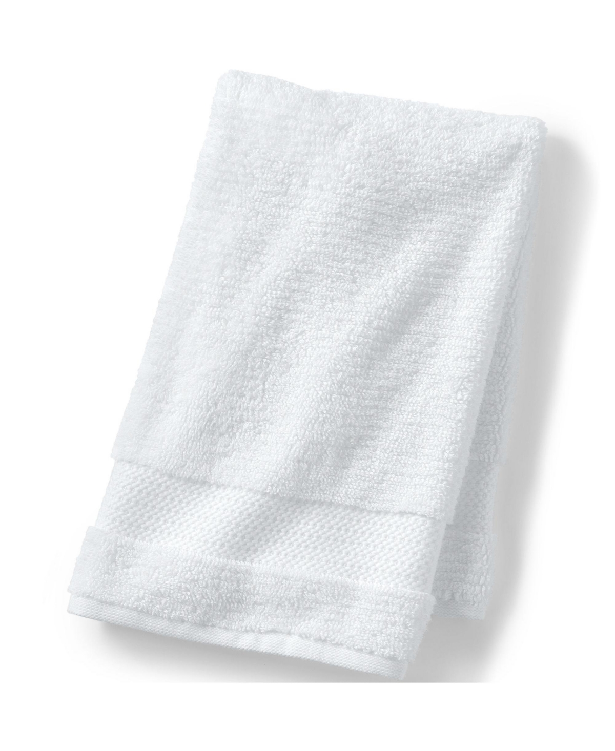 Click here for Lands End Organic Cotton Hand Towel - White prices