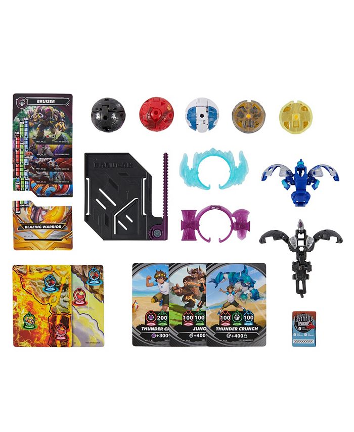 Bakugan Battle 5-Pack, Special Attack Dragonoid, Ventri, Bruiser, Octogan, Trox, Customizable ...