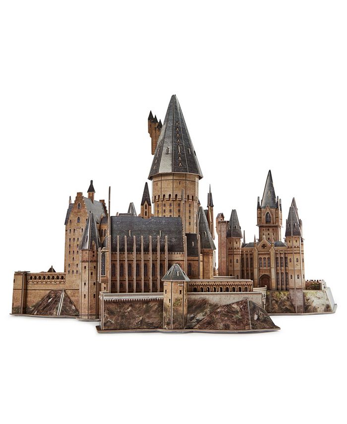Spin Master Toys & Games 4D Build, Harry Potter Deluxe Hogwarts Castle ...
