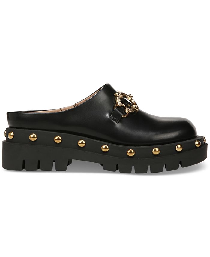Circus NY by Sam Edelman Women's Annie Slip-On Studded Lug Sole Clogs ...