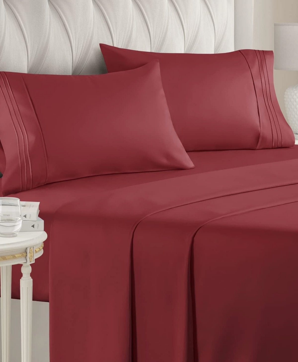 Click here for 4 Piece 100 Cotton 400 Thread Count Sheet Set - Qu... prices
