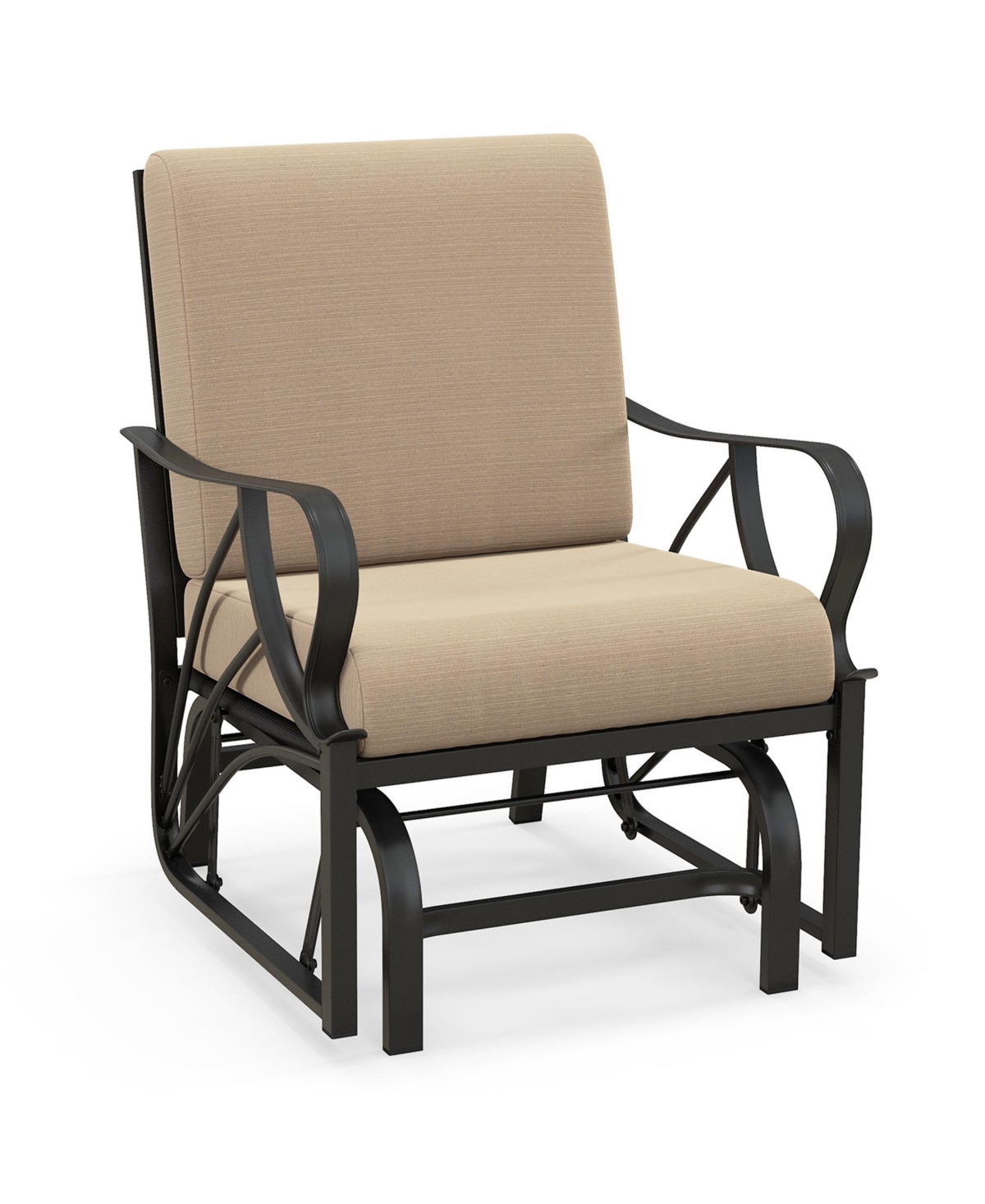 Click here for 2PCS Patio Rocking Chair with Cushion Heavy-Duty M... prices