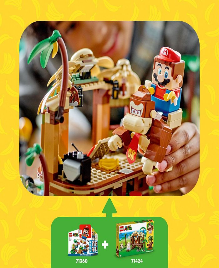 LEGO® Super Mario 71424 Donkey Kong's Tree House Expansion Toy Building ...