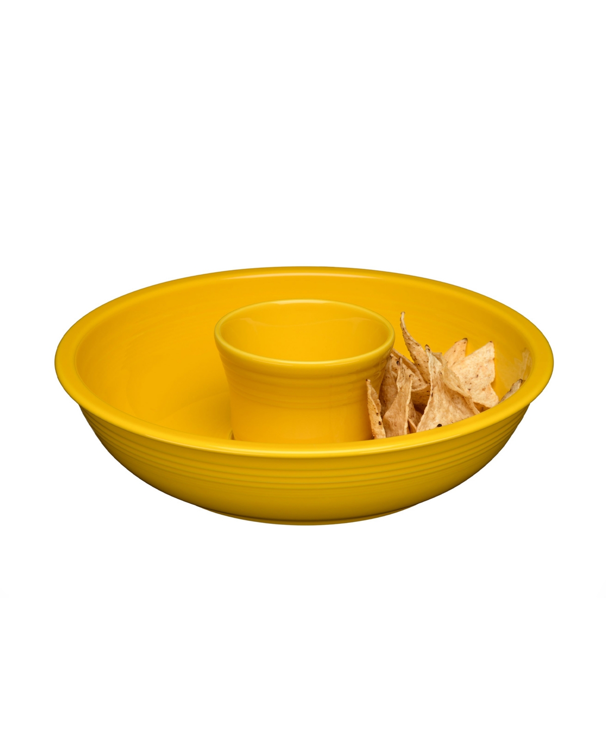 Click here for Fiesta 2 Pc. Chip and Dip Set 12 7/8 - Daffodil prices