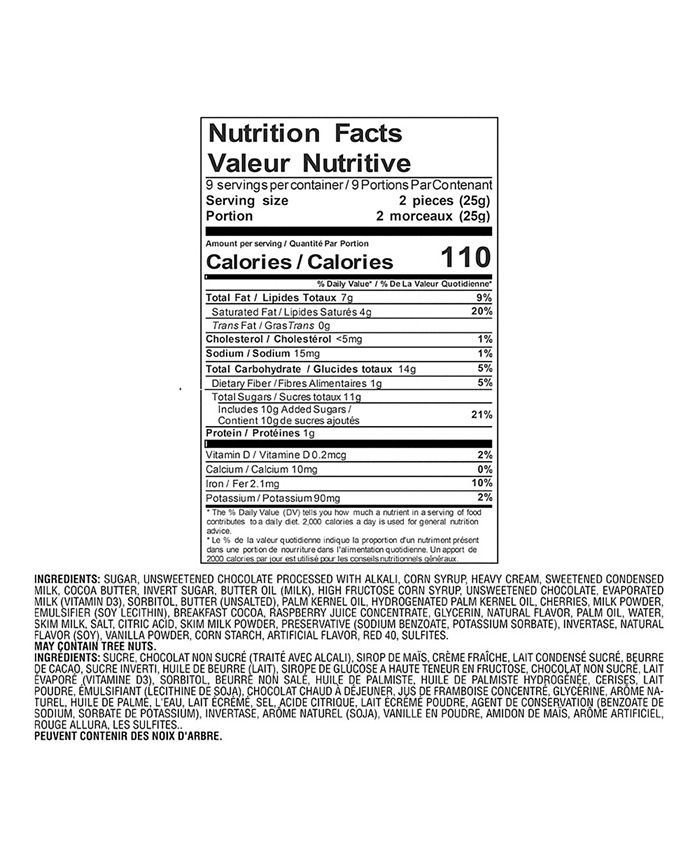 Godiva Assorted Dark Chocolate Gift Box, Red Ribbon, 18 Piece - Macy's