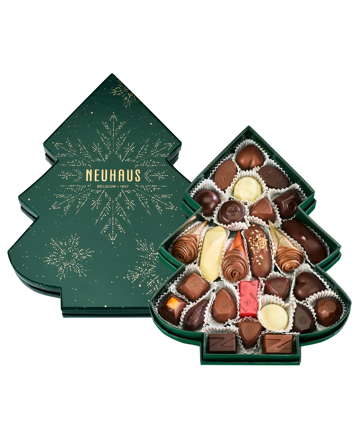 Neuhaus Holiday Tree-shaped Chocolate Gift Box, 27 Piece In No Color ...
