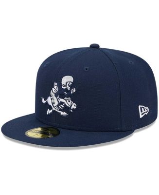 Men's New Era Navy Dallas Cowboys Retro Joe Main 59FIFTY Fitted Hat ...