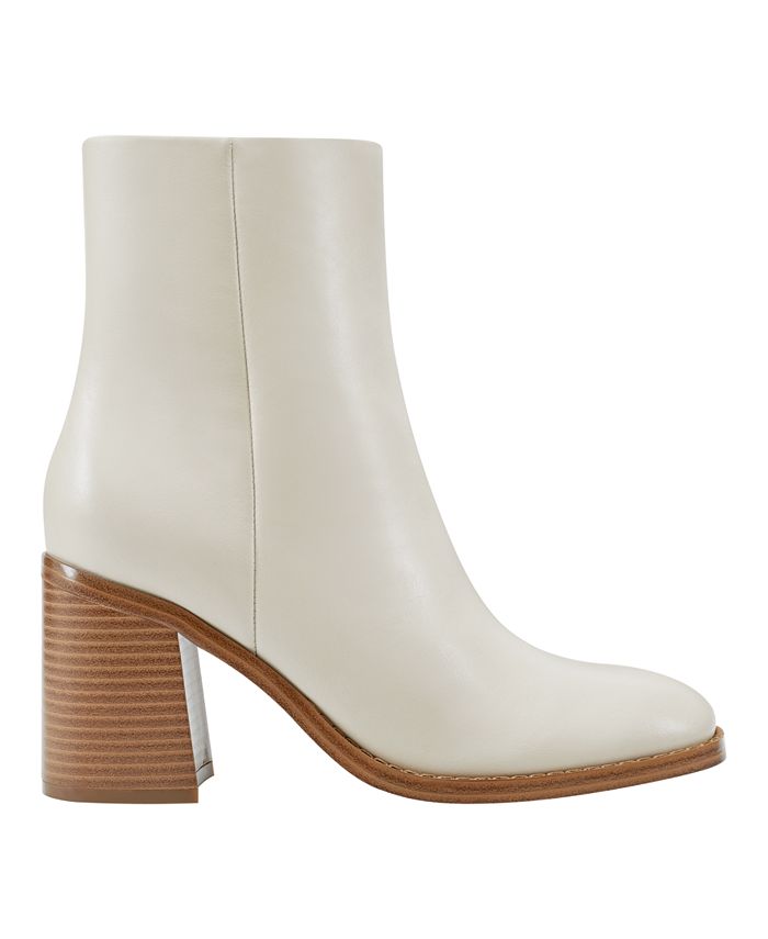 Marc Fisher Women's Lianna Square Toe Block Heel Dress Booties - Macy's