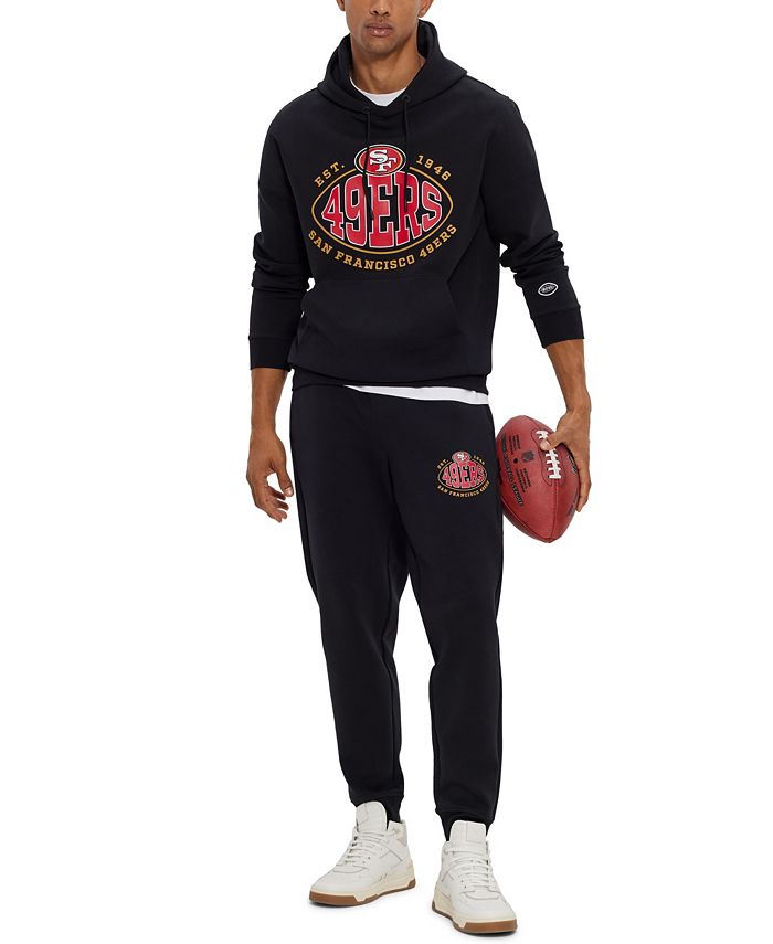 Hugo Boss Men's BOSS x NFL 49ers Hoodie - Macy's