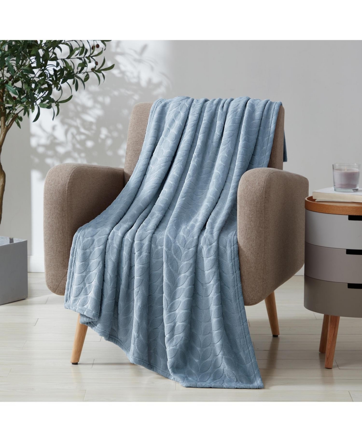 Click here for Kate Aurora Pastel Chic Embossed Leaves Ultra Plus... prices