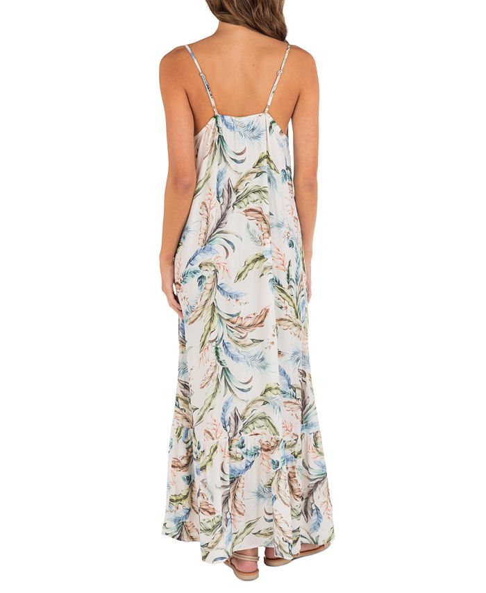 Hurley Juniors' Wispy Leaves Maxi Dress - Macy's