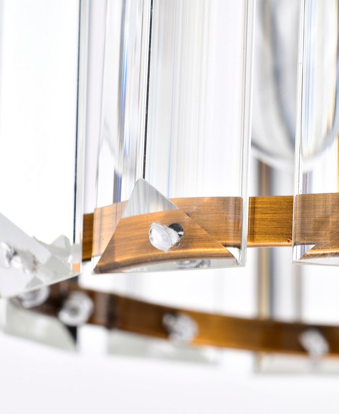 Home Accessories Sree 6" 1-Light Indoor Pendant with Light Kit - Macy's