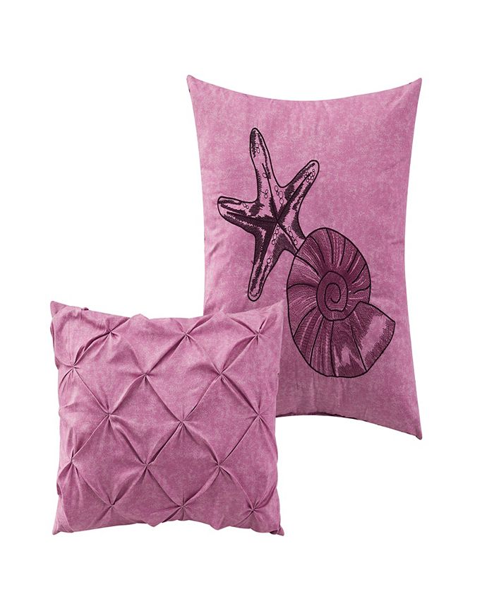 VCNY Home Ivory Coast Disperse Print Reversible 3 Piece Quilt Set, Full ...