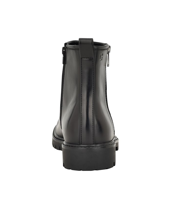 GUESS Men's Dine Low Shaft Casual Lug Sole Boots - Macy's