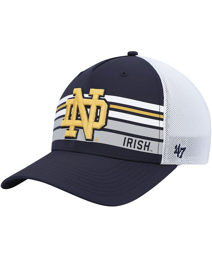 '47 Brand Men's Navy Notre Dame Fighting Irish Brrr Altitude Trucker Adjustable Hat - Macy's