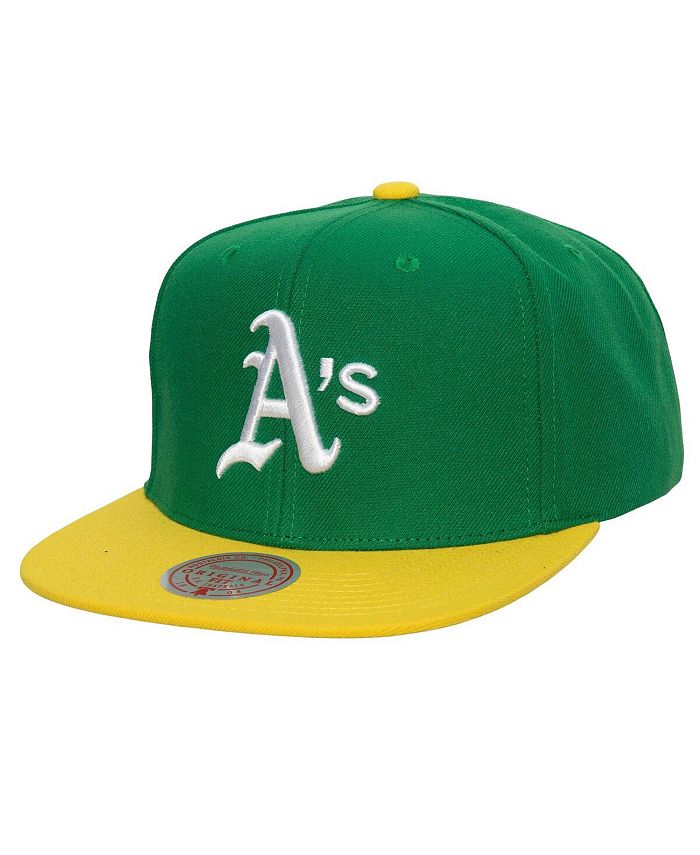 Mitchell & Ness Men's Green Oakland Athletics Cooperstown Collection ...