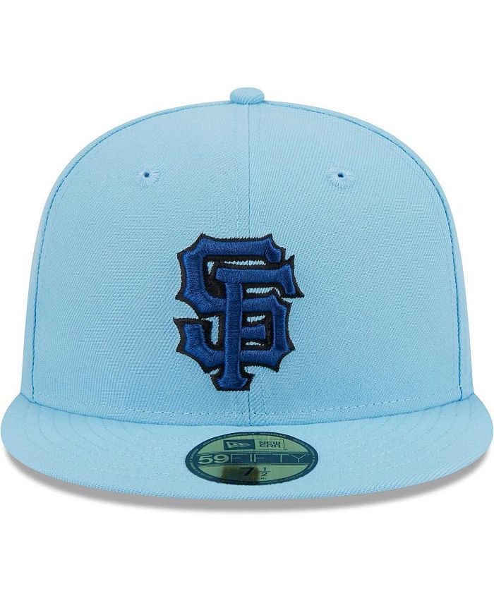 New Era Men's Light Blue San Francisco Giants 59FIFTY Fitted Hat - Macy's