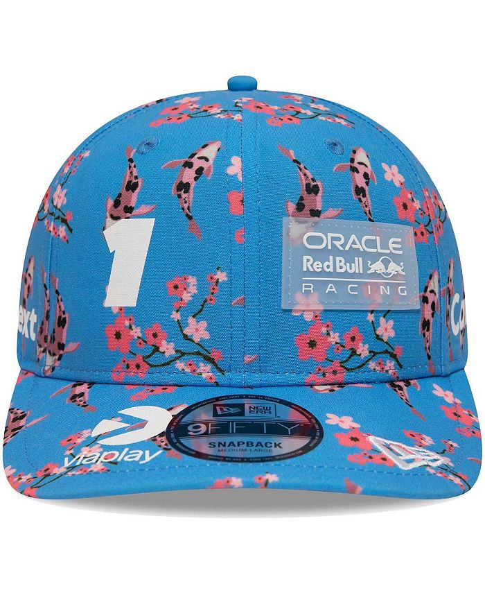 New Era Men's Light Blue Red Bull Racing Japan 9FIFTY Adjustable Hat ...