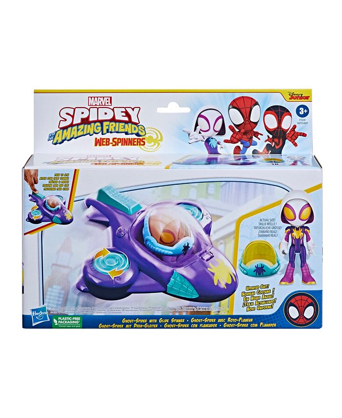 Spidey and His Amazing Friends Marvel Web-Spinners Ghost-Spider with ...