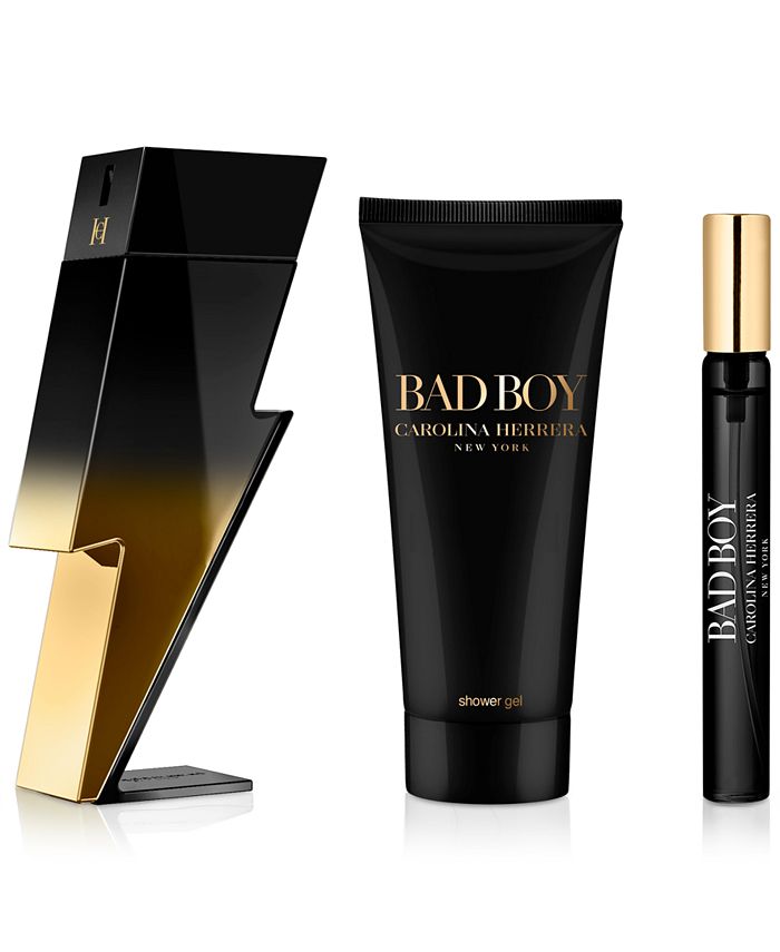 Carolina Herrera Men's 3-Pc. Bad Boy Extreme Eau de Parfum Gift Set ...
